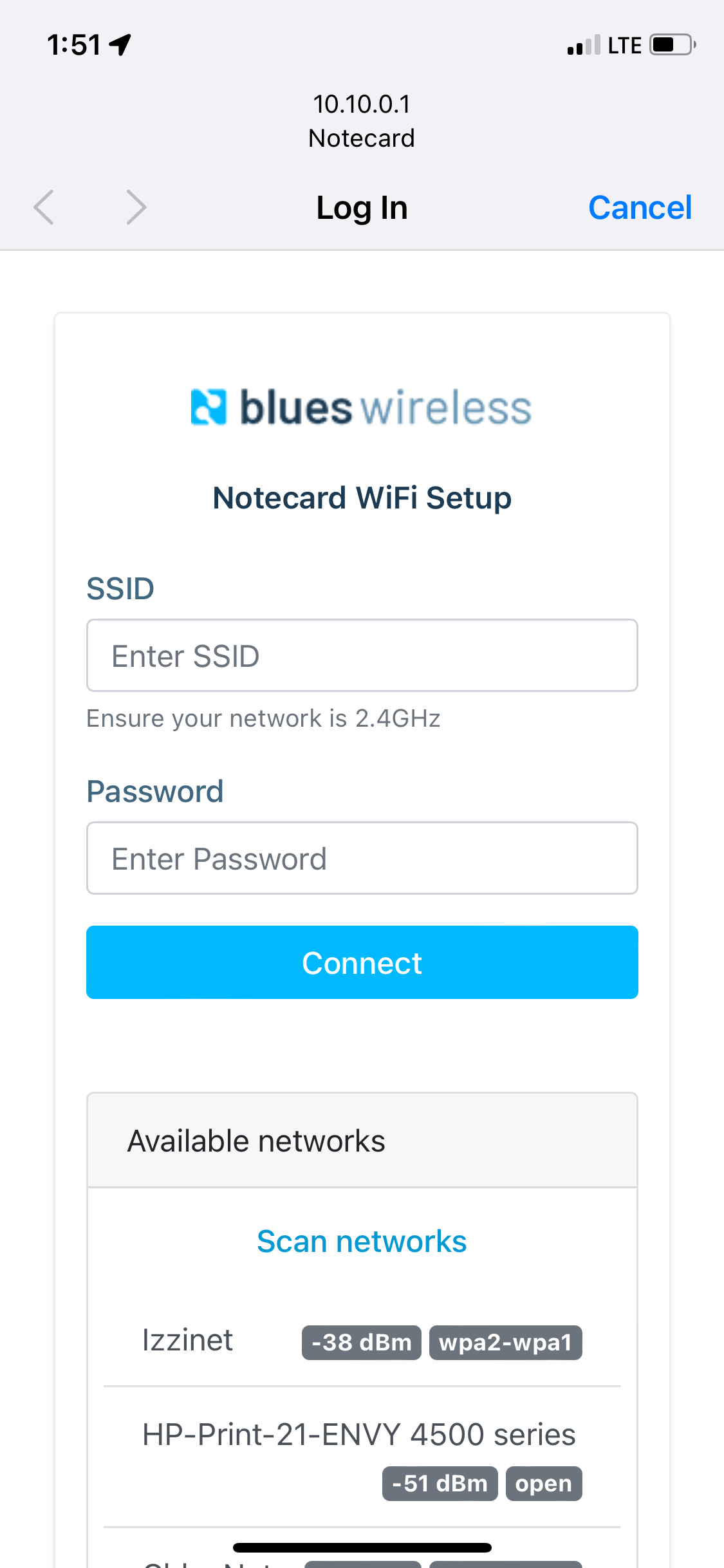 Introducing the Wi-Fi Notecard | Blues Wireless